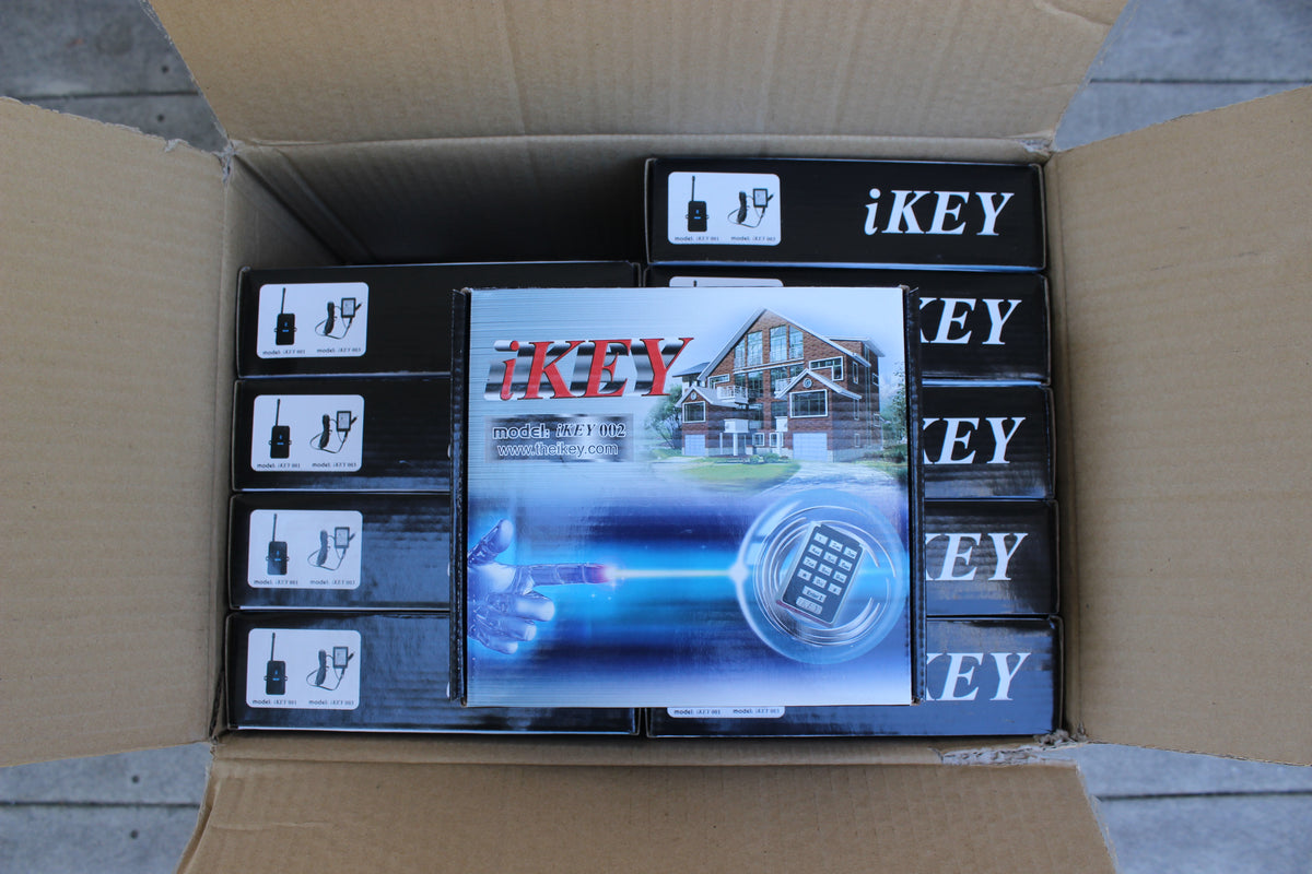 PIN-Activated Garage Door Remote - Home Security - The iKey – Shop - Garage Door Training School